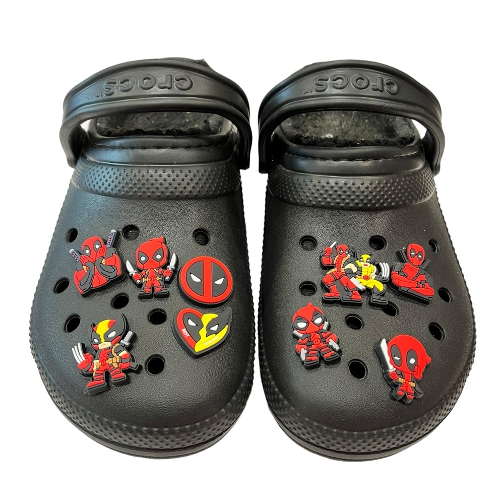 Crocs Clog Deadpool & Wolverine With 9 Charms Marvel … - Gem